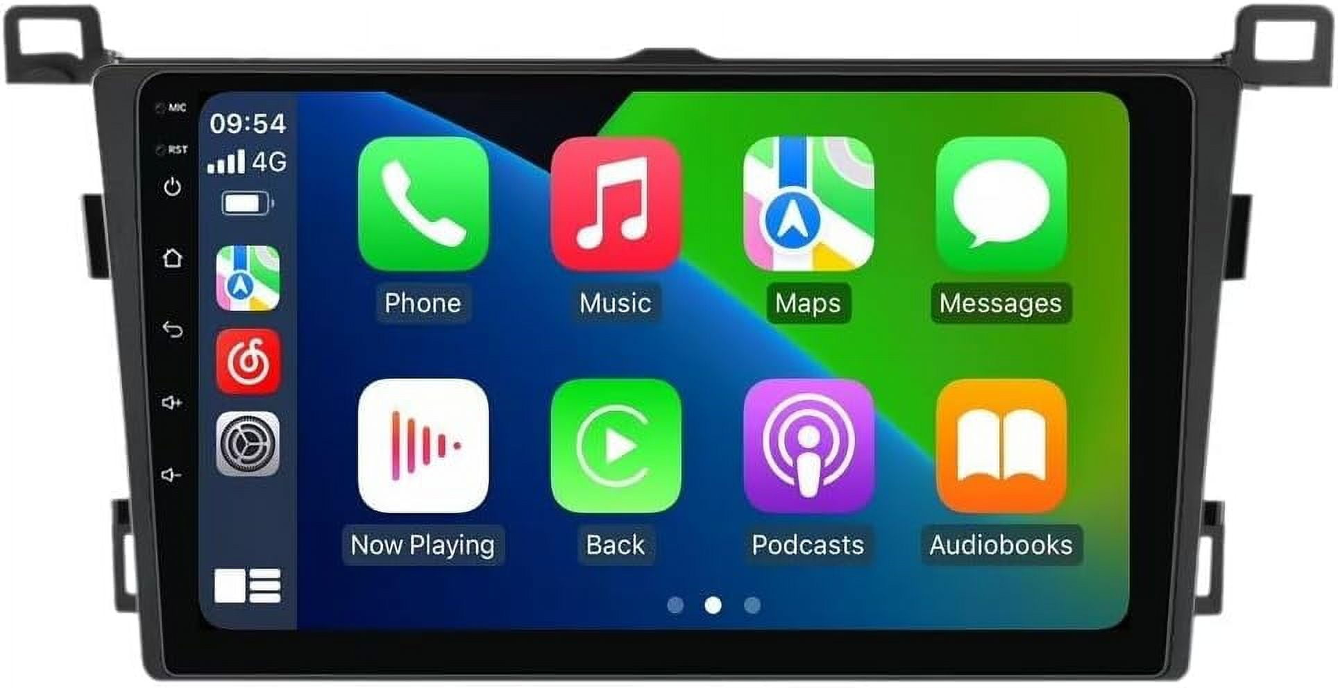 Car Radio Stereo for Toyota RAV4 2013-2018 Dash Kit Car GPS Navigation, 1+32GB 9" IPS Touch ...