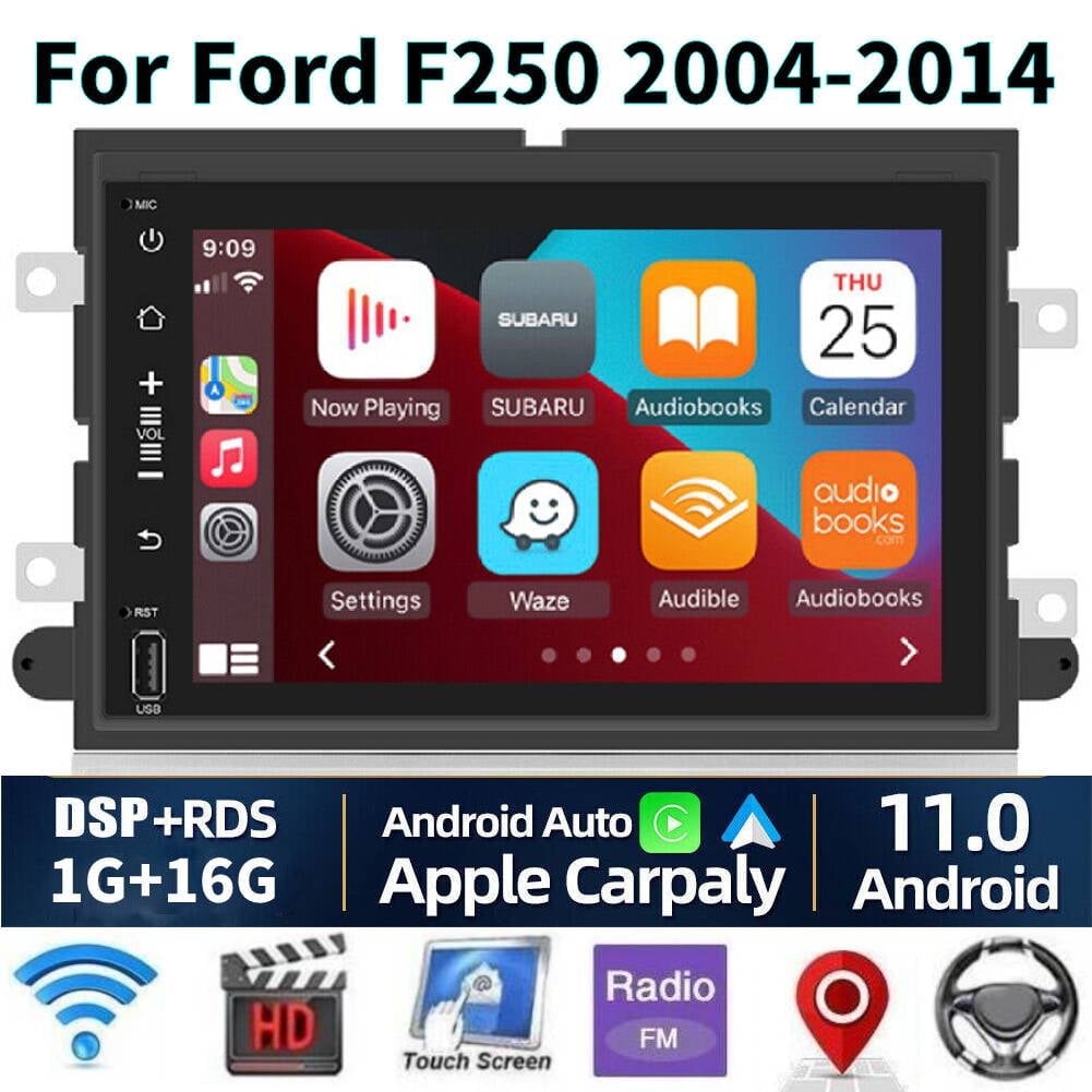 Car Stereo Radio for Ford F250 2004-2014 Android 13 7" Touch Screen Car ...