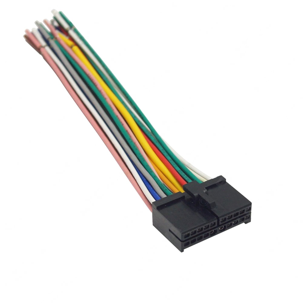 Car Radio Wire Harness 20pin Audio Wiring Adapter Cd Dvd Connector ...