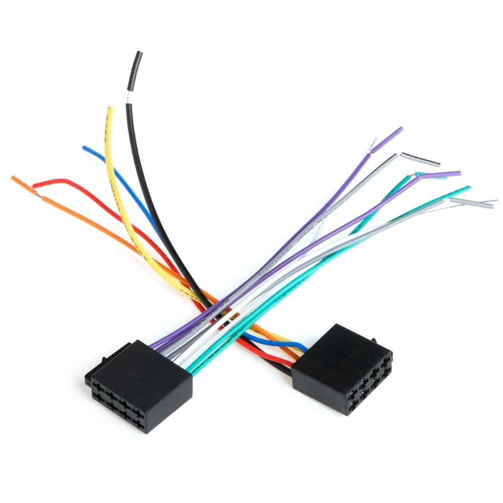 Car Radio Wire Wiring Cabe Harness Adapter Connector Plug - Walmart.com