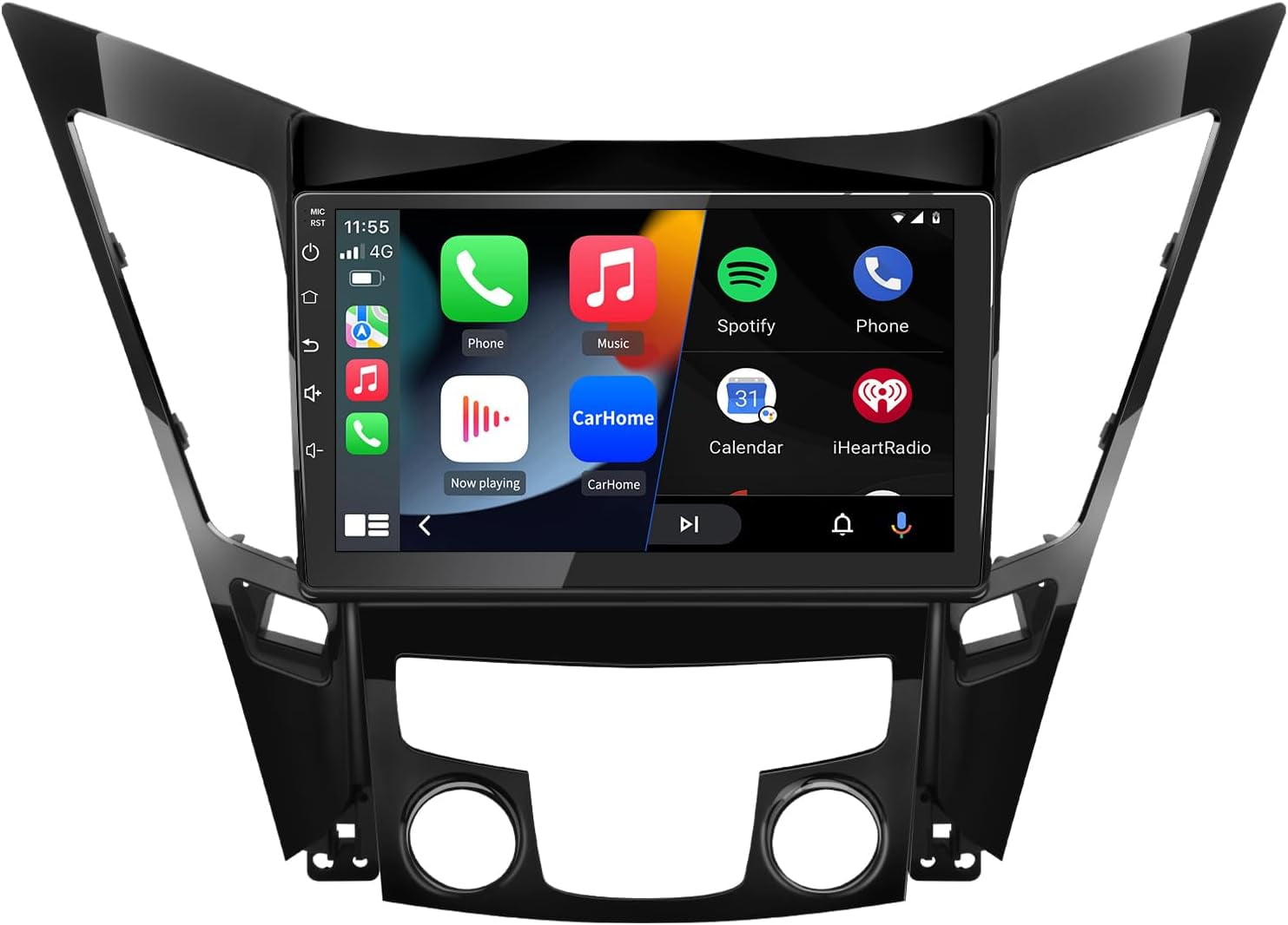 9 Inch Touch Screen Car Radio for Hyundai Sonata 2011-2015, GPS, FM ...