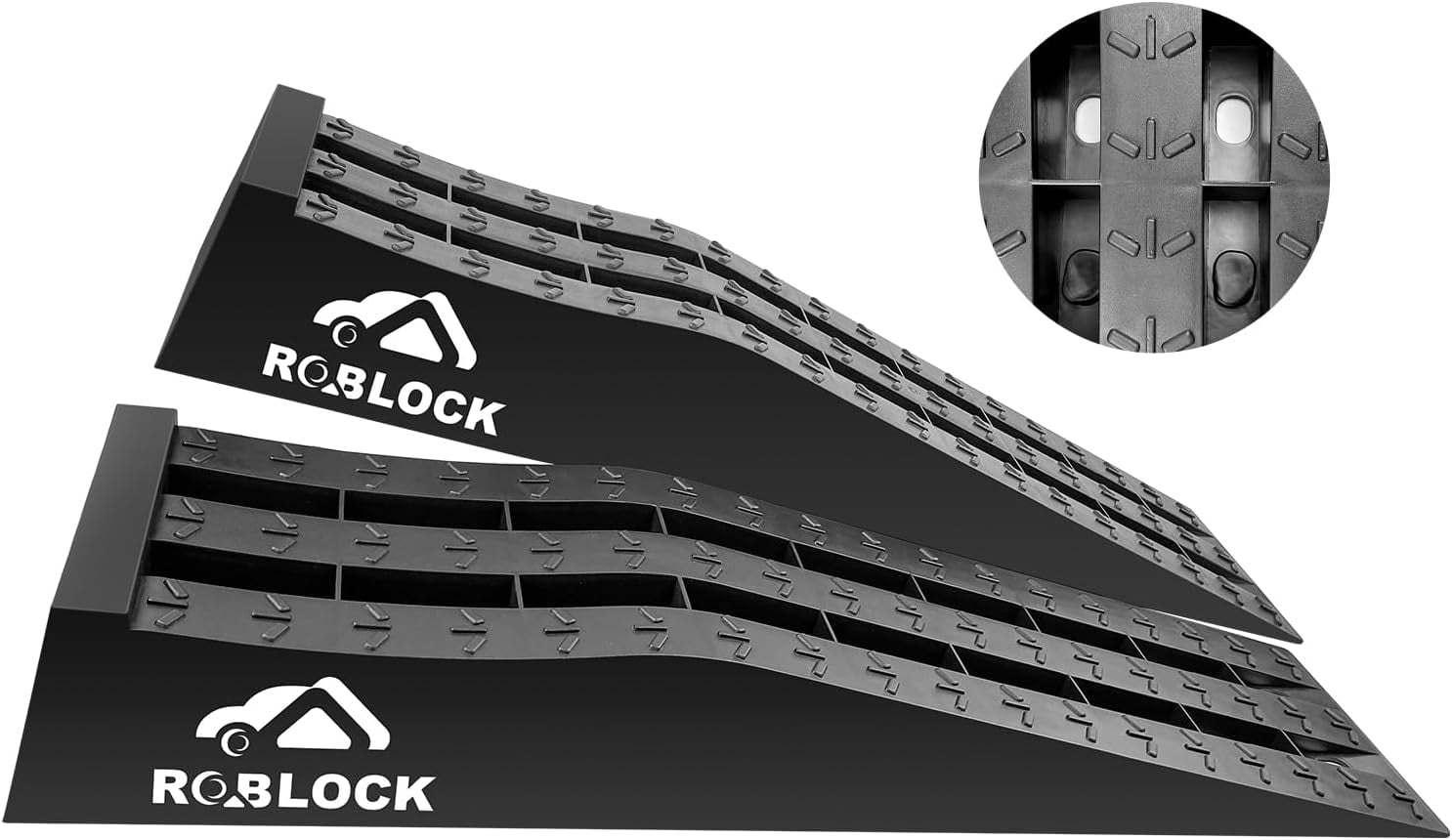 Car Ramps for Lift and Vehicle Maintenance, Portable Low Profile Car ...