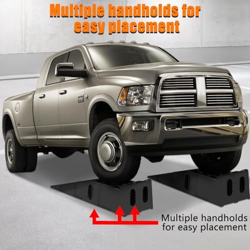 Car Ramps for Oil Changes Vehicle Ramps for Garage 2 Ton (4500 lb ...