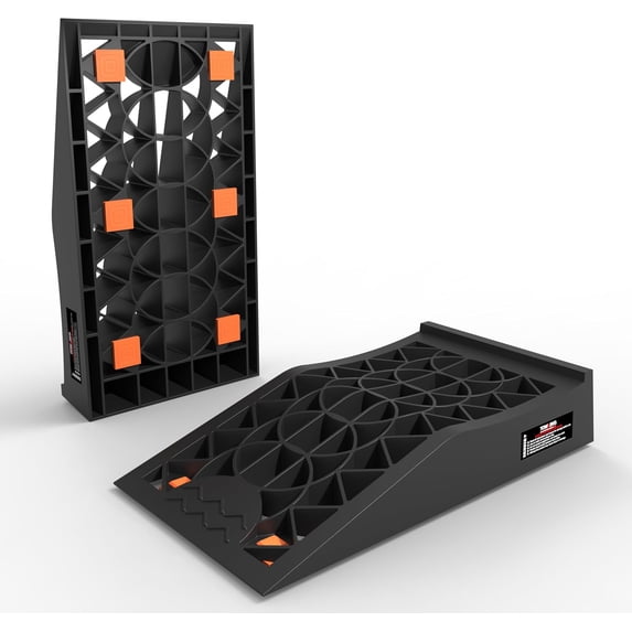 Car Ramps for Oil Changes and Lift, Portable Low Profile Car Ramps for ...