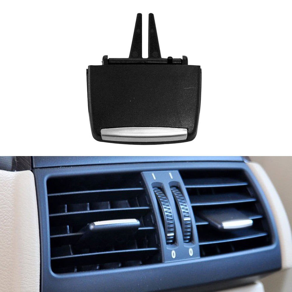 Car Rear A/C Air Vent Outlet Paddle Clips W/Chrome For BMW E70/E71/E72 ...