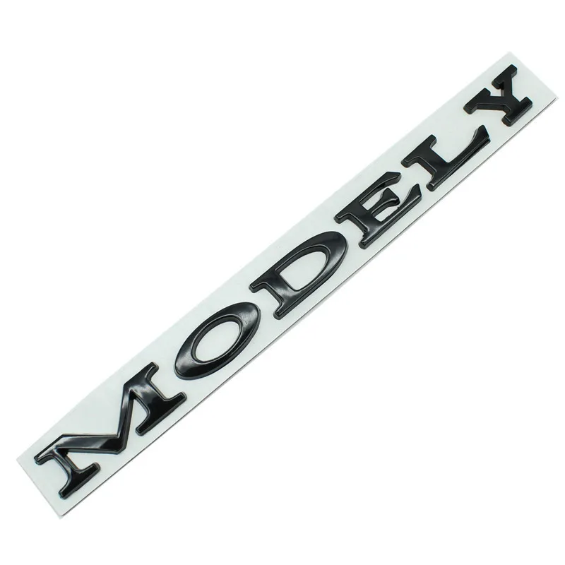 Car Rear Back Trunk Logo Replace Letters 3D Zinc Alloy Sticker For ...