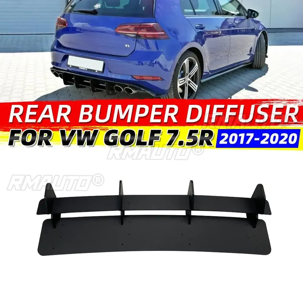 Car Rear Bumper Diffuser Spoiler Lip Rear Bumper Protector Rear Side ...