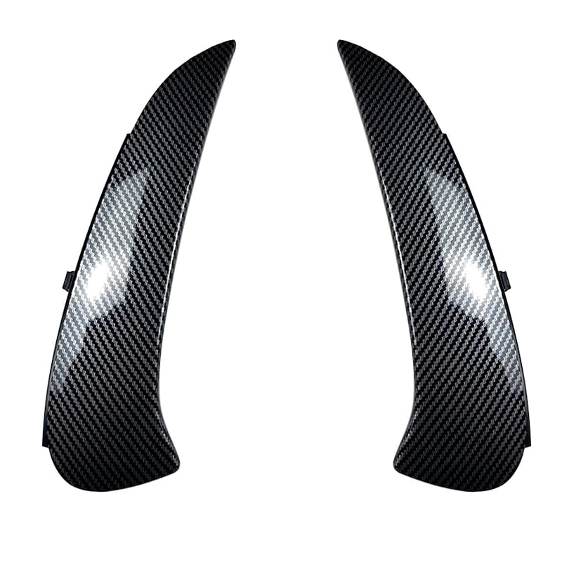 Car Rear Bumper Spoiler Side Canard Air Vent Carbon Fiber For Mercedes ...