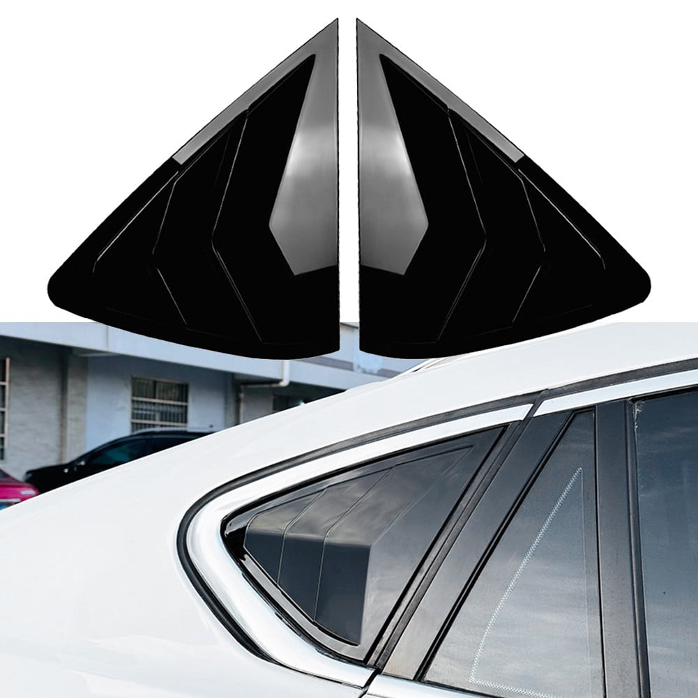 Car Rear Door Glass Shutter Cover Trim Louver Vent Trim for BMW X6 F16 ...