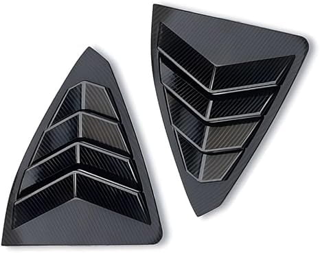 Car Rear Louver Window Compatible for Lexus ES ES200 2018-2024 Carbon ...