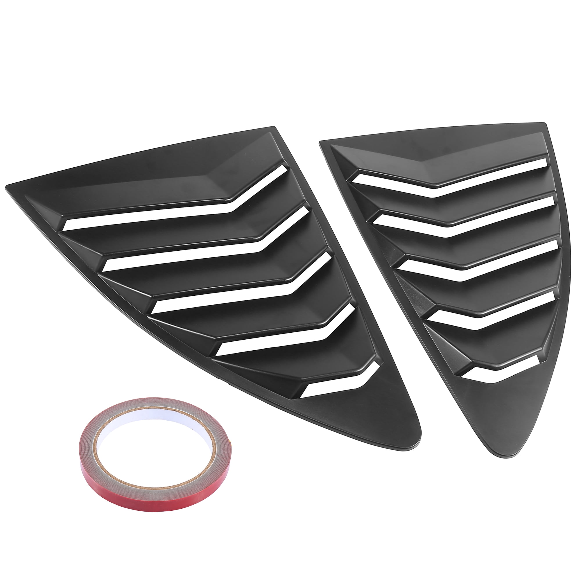 Car Rear Side Window Louvers Cover for Toyota 86 2013-2021 Matte Black ...