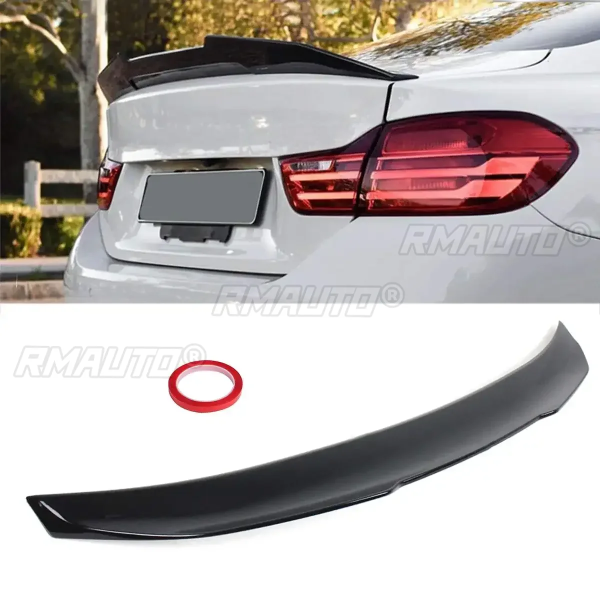 Car Rear Trunk Boot Lip Spoiler Wing For BMW 3 Series F30 F80 M3 Sedan ...
