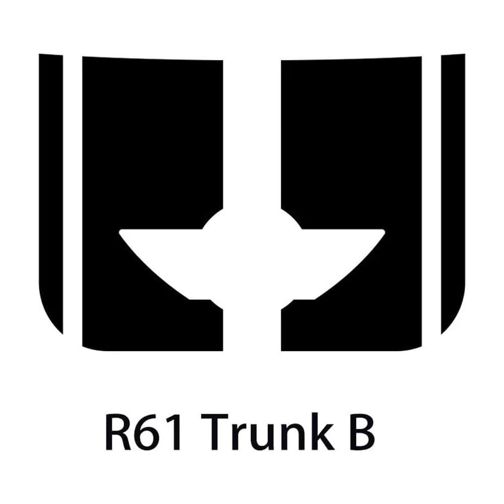 Car Rear Trunk Decal Stripe Back Door Stickers For MINI Cooper S R50 ...