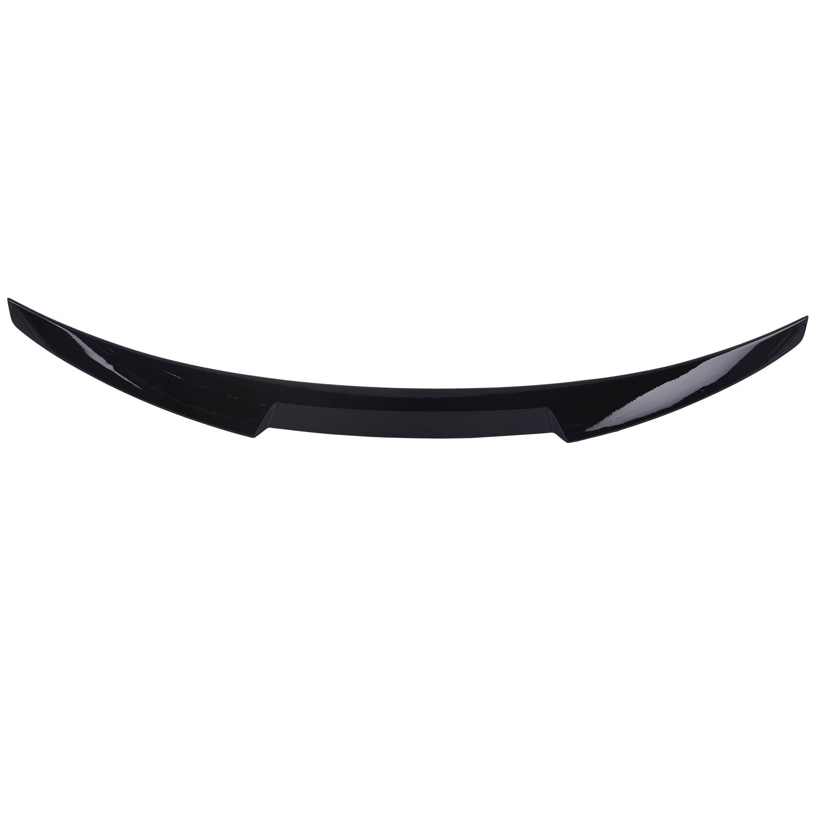 Car Rear Trunk Lip Spoiler M4 Style Gloss Black - Walmart.com