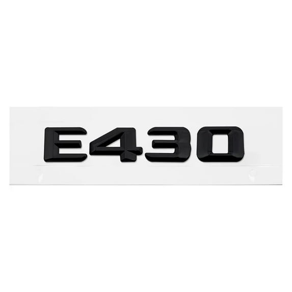 Car Rear Trunk Number Letter Sticker Tail Box Emblem Badge Compatible withs E300 E320 E350 E400 ...