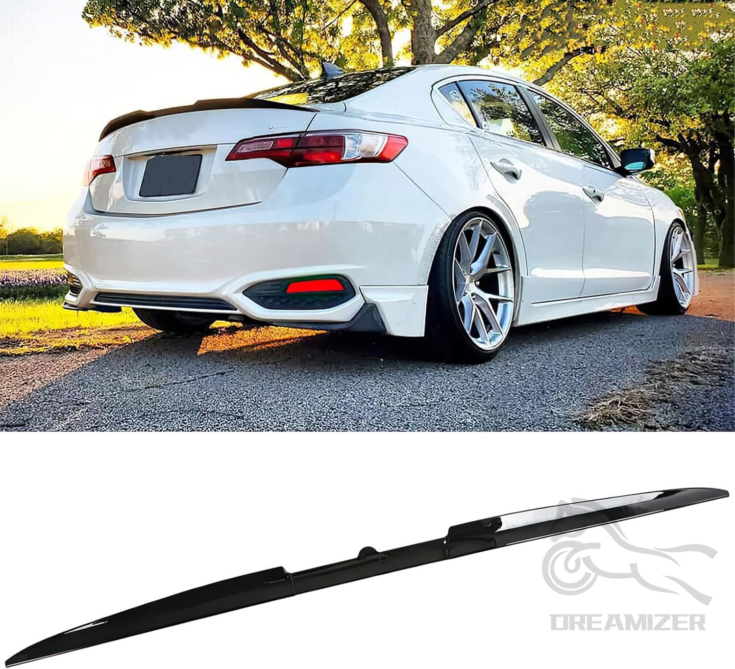 For Car Rear Trunk Spoiler Tail Universal,Modification Tail Wing ...