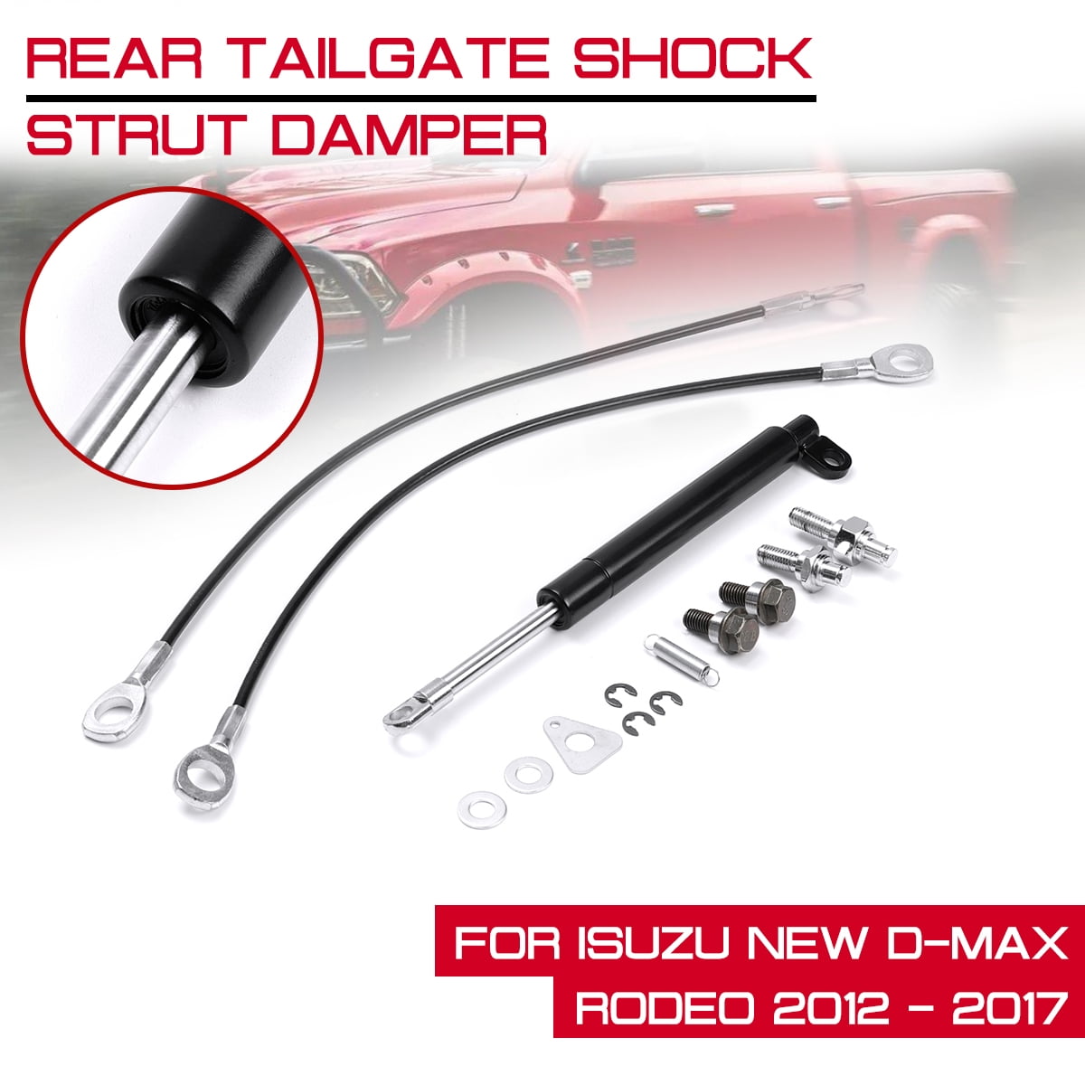 Car Rear Trunk Tailgate Boot Gas Shock Lift Strut Support Rod Arm Bars ...