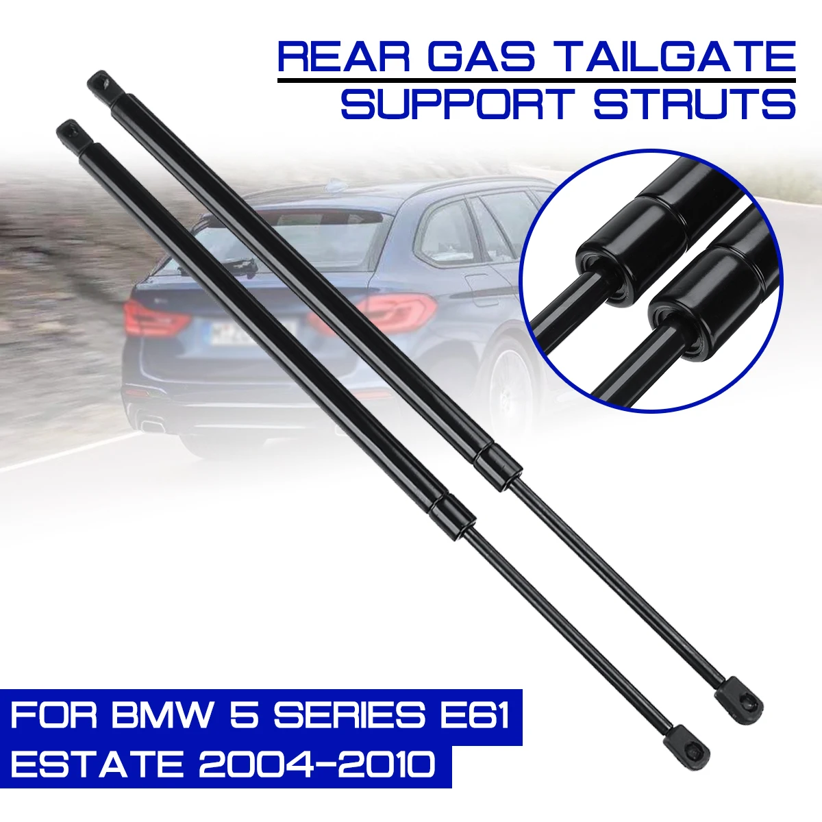 Car Rear Trunk Tailgate Gas Spring Shock Lift Struts For BMW 5 Series ...