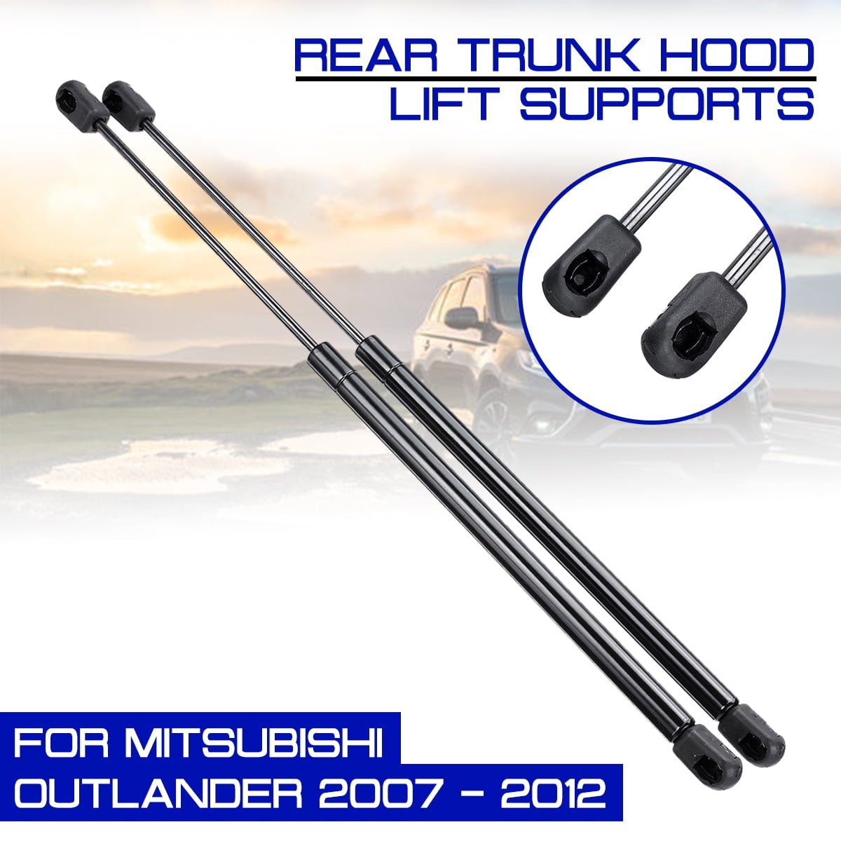 Car Rear Trunk Tailgate Gas Spring Shock Lift Struts For Mitsubishi ...