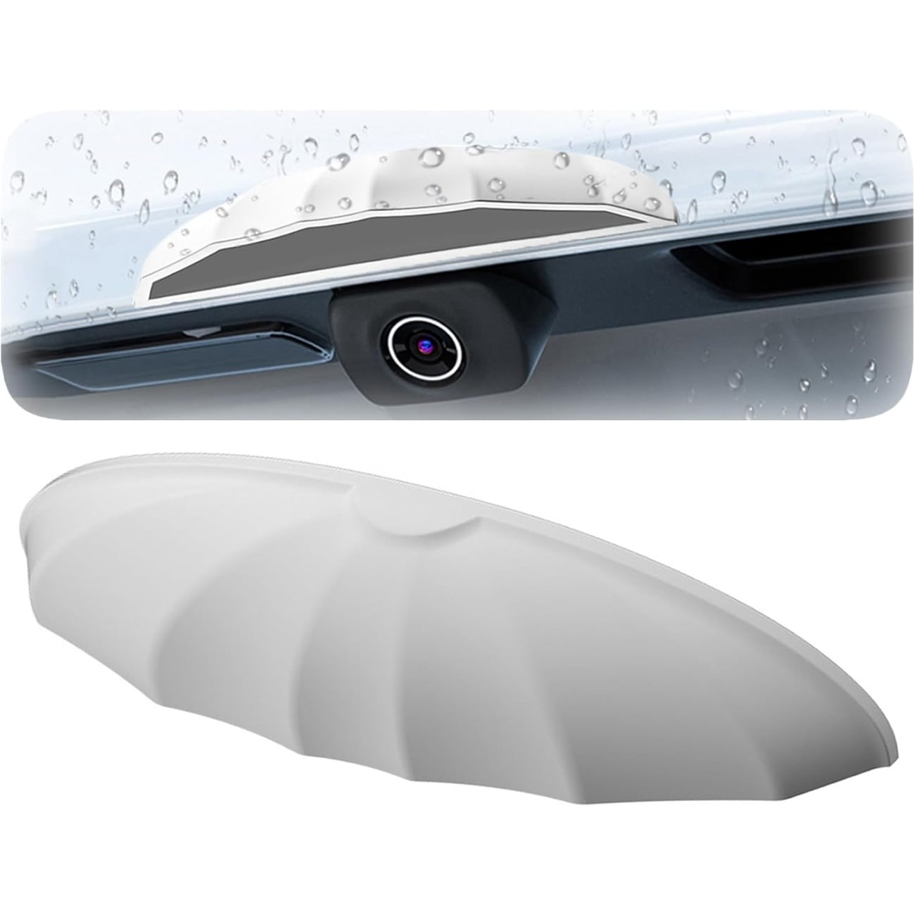 Car Rear View Camera Anti-Rain Cover, Silicone Protection Cover for Car ...