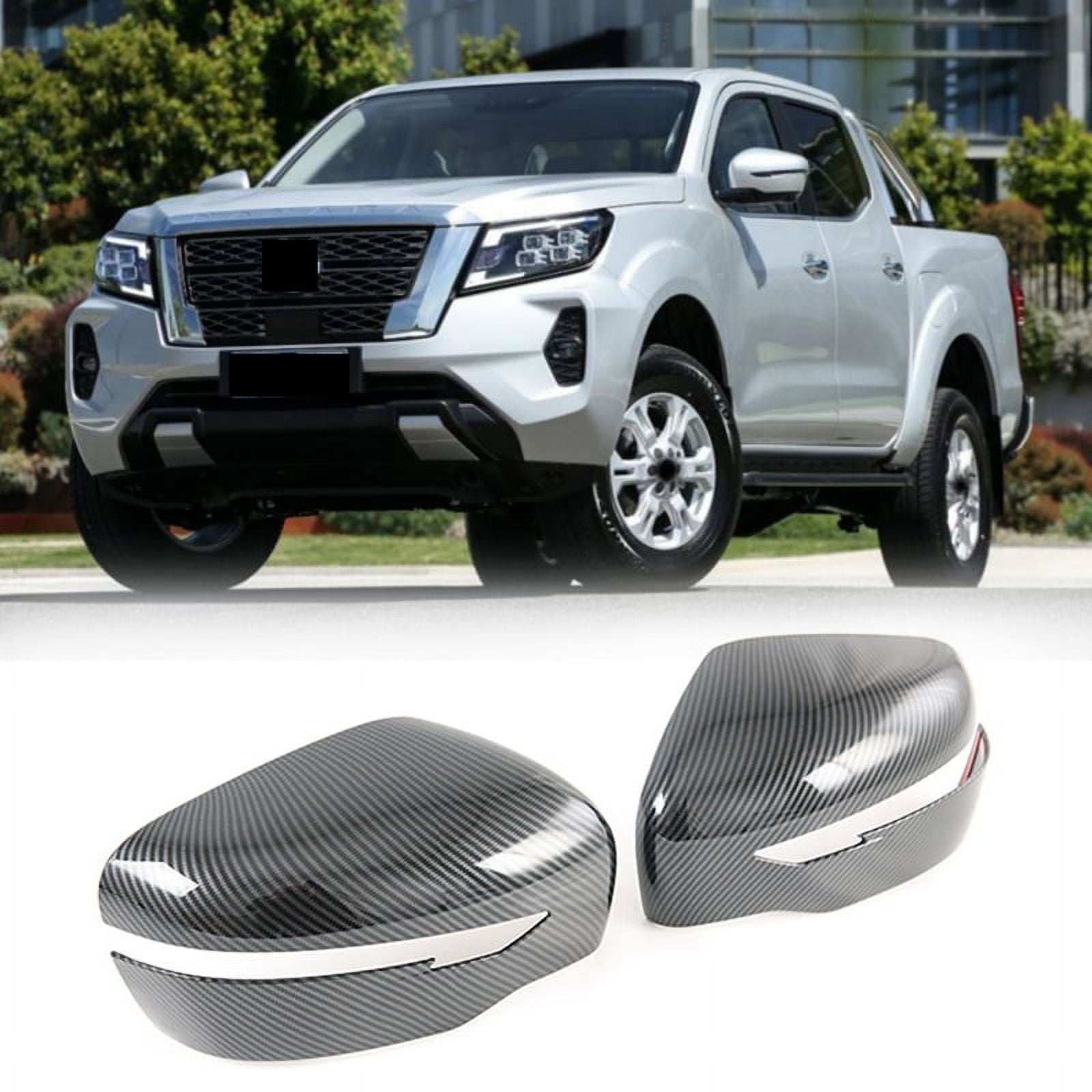 Car Rear View Mirror Cover Side Mirror Cap for Navara NP300 2019 2020 ...