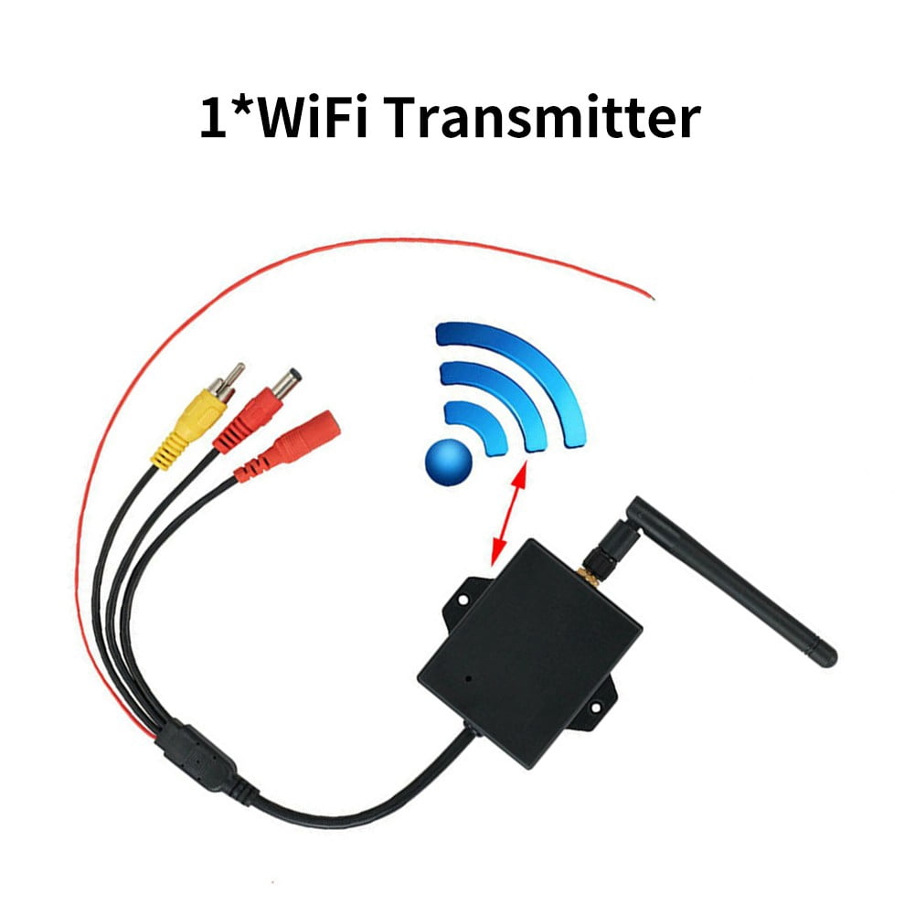 Car Rear View Reversing Camera Video Wifi Transmitter Module Wired To ...