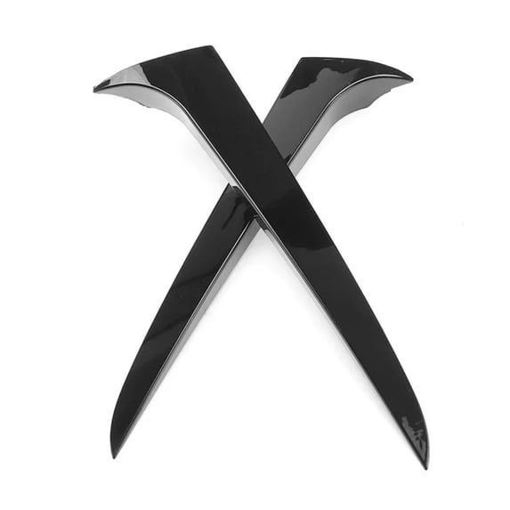 Car Rear Window Side Splitter Trunk Diffuser Canards Spoiler ABS For ...