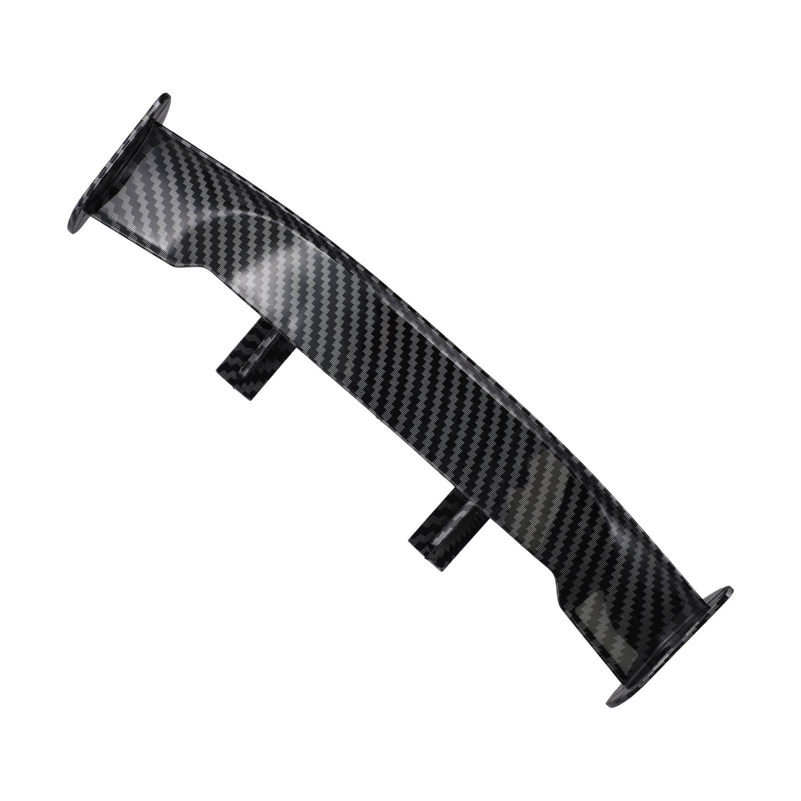 Car Rear Wing 25 X 7 X 3.5 Cm Abs Carbon Fiber Black Car Spoiler Wing ...