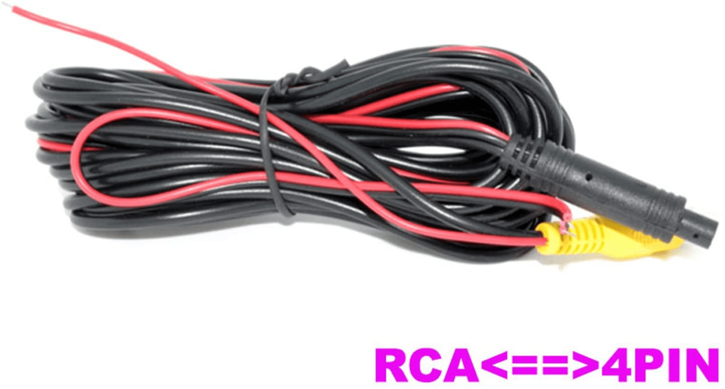 Car Rearview Camera Monitor Connection Video Cable Trigger Wire for 6m ...