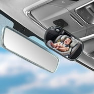 HD 360 Degree Wide Angle Adjustable Car Rear View Convex Mirror Auto ...