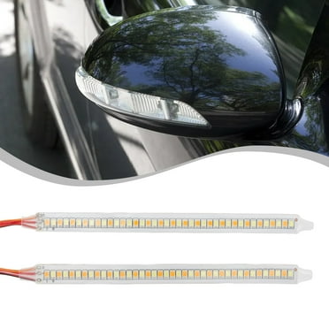 2Pcs LED Daytime Running Lights Car LED COB DRL Fog Lights IP45 ...