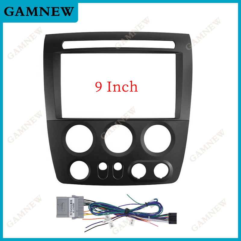 Car Refitting CD DVD Radio Fascia Frame for 2005-2010 HUMMER H3 (LHD ...