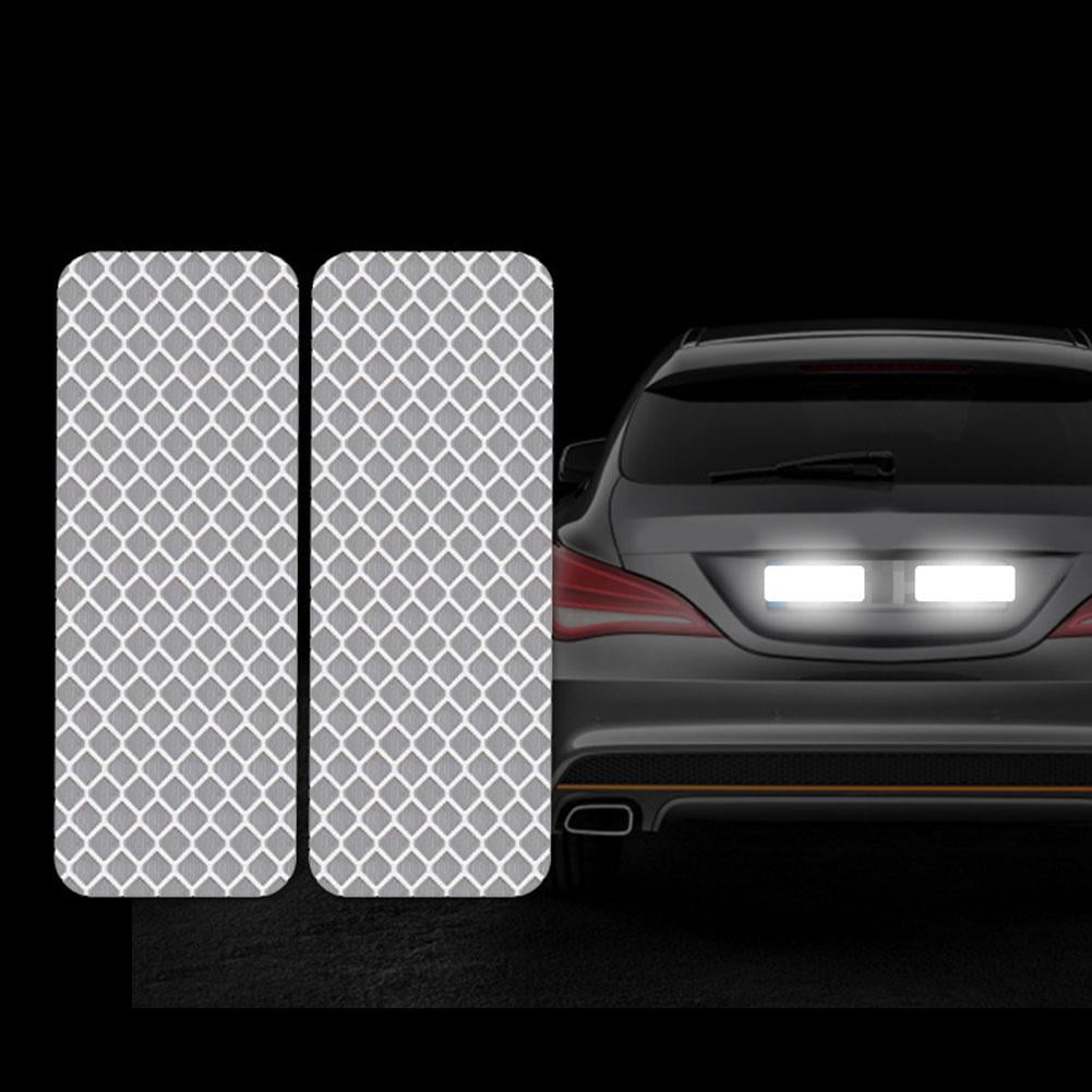 Car Reflective Strips Reflector Tape Door Bumper Stickers Warning{ L3H2 ...