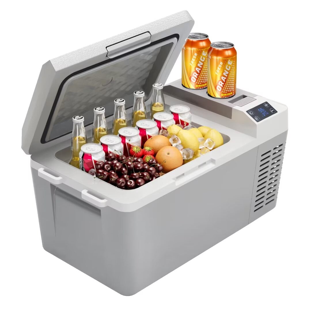 Car Refrigerator, 21QT Car Fridge with Ultra-Fast Cooling, 20L Portable ...