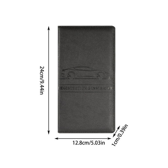 Car Registration and Insurance Card Clip, Car Insurance Information ...