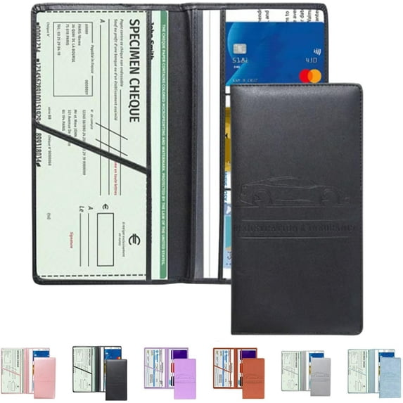 Car Registration & Insurance Card Holder, Car Document Holder, Premium ...