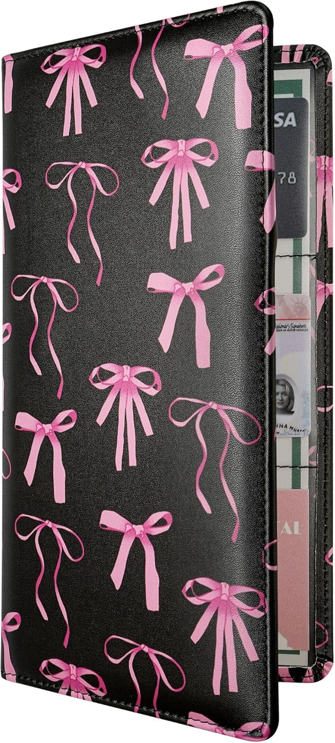 Car Registration and Insurance Holder, PU Leather Glove Box Car ...