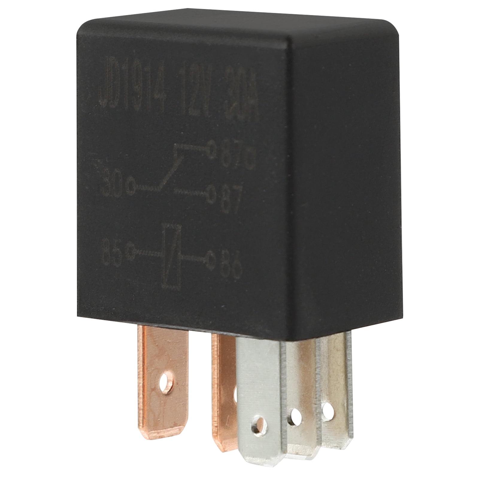 Car Relay 12V 30A Micro Relay 5 Pin Automotive Changeover Contacts ...