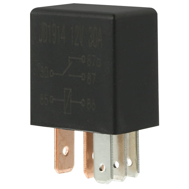 Car Relay 12V 30A Micro Relay 5 Pin Automotive Changeover Contacts ...