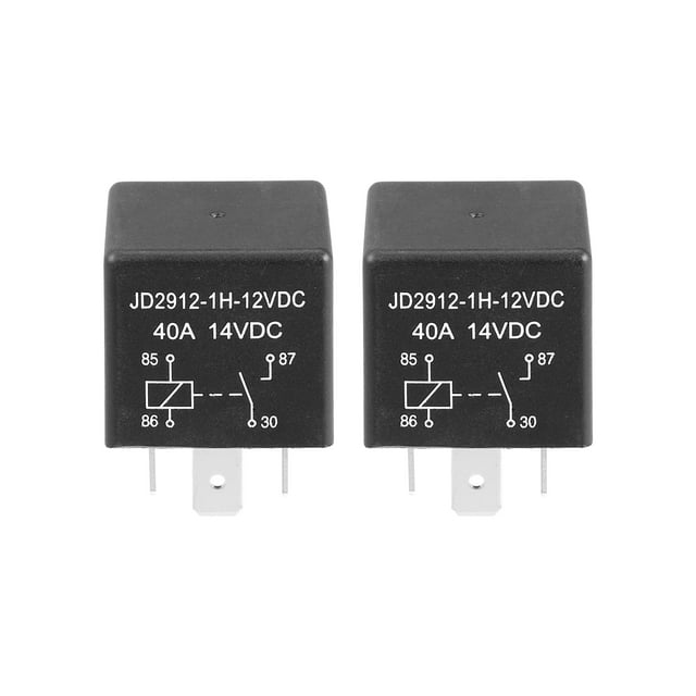 Car Relay 4 Pin 12V 40Amp SPST Model JD2912-1H-12VDC 40A 14VDC ...