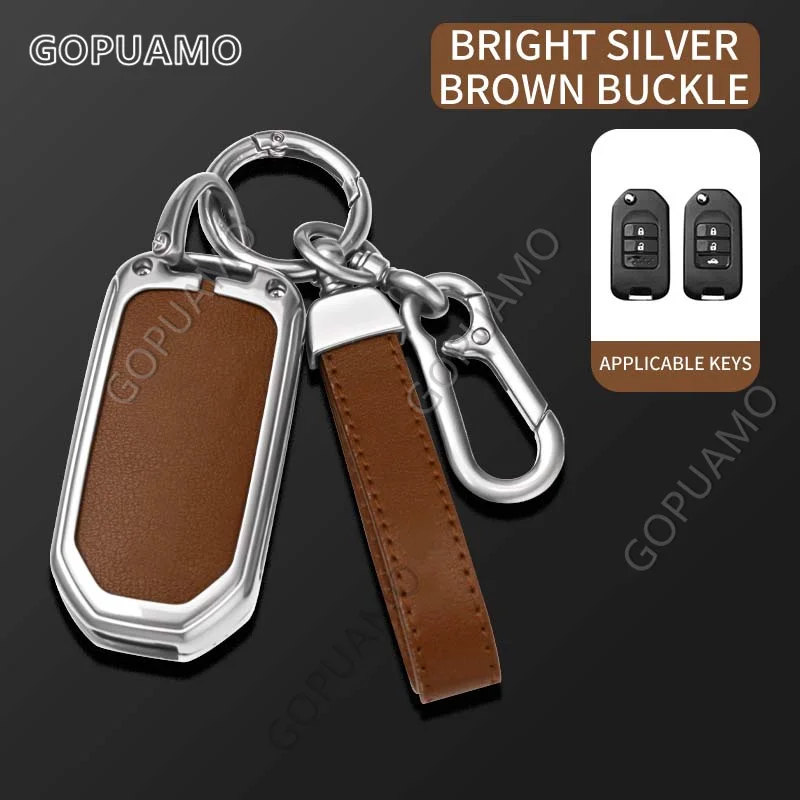 Car Remote Key Cover Case Shell For Honda B 2 3 button Civic City Accord HR-V HRV CRV CR-V XR-V ...