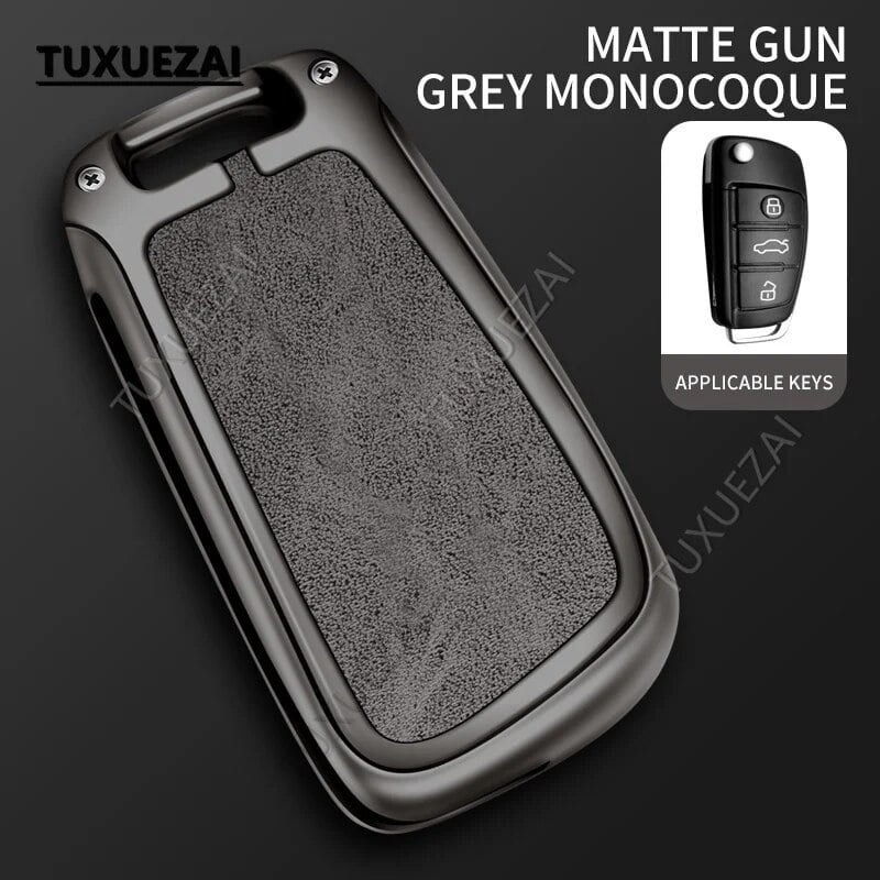 Car Remote Key Cover For Audi D 3 buttons C5 C6 8L 8P Q3 8L 8V S3 A3 A4 ...