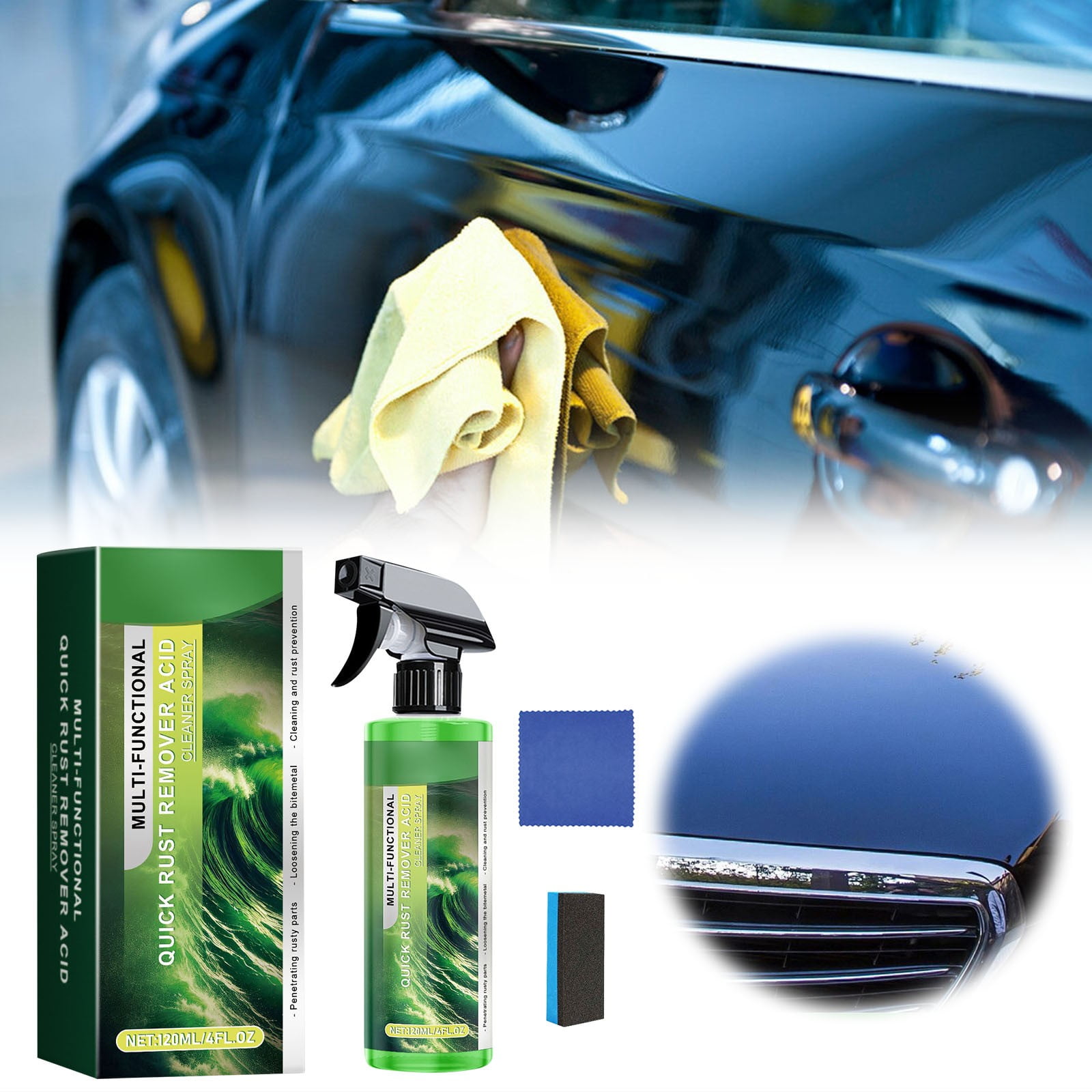 Car Remover Car Paint Cleaning Decontamination Removal Long Lasting ...