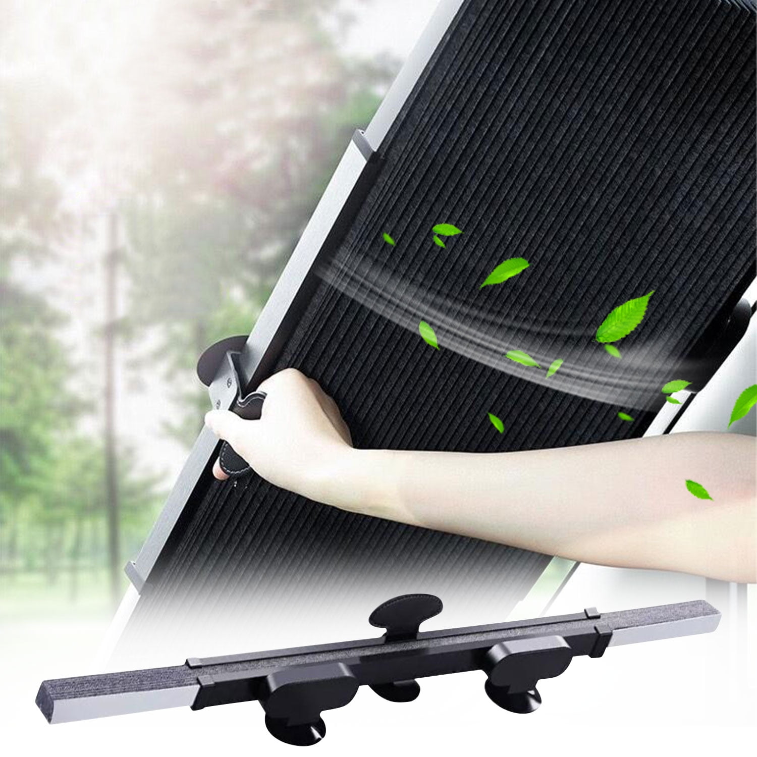 Car Retractable Windshield Sun Shade, Blocks UV Rays Auto Sunshade ...