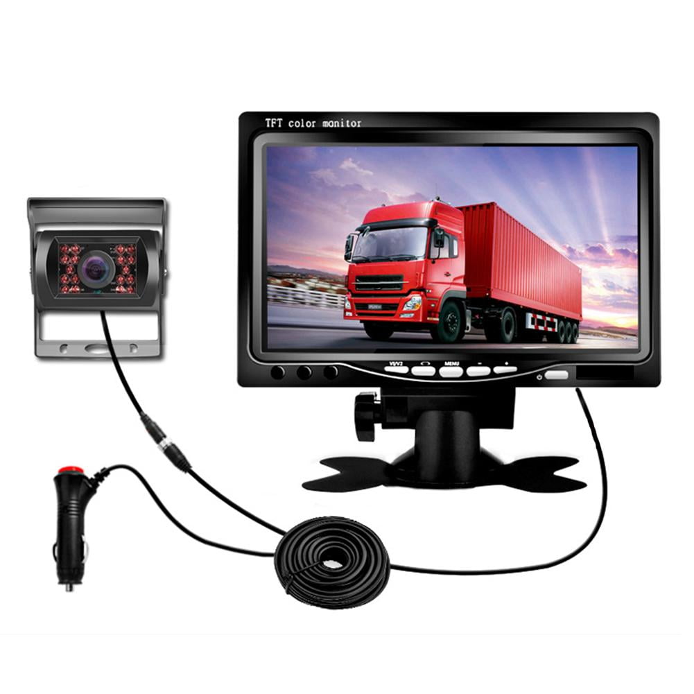 Car Reversing Camera Kit,7 Inch HD 1080P Screen Monitor Parking kit ...