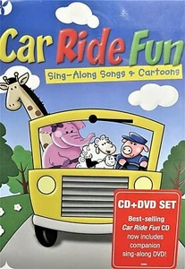 Car Ride Fun! New! Cd & Dvd, 20 Kids Sing Along 16 Cartoons Dvd ,Home ...