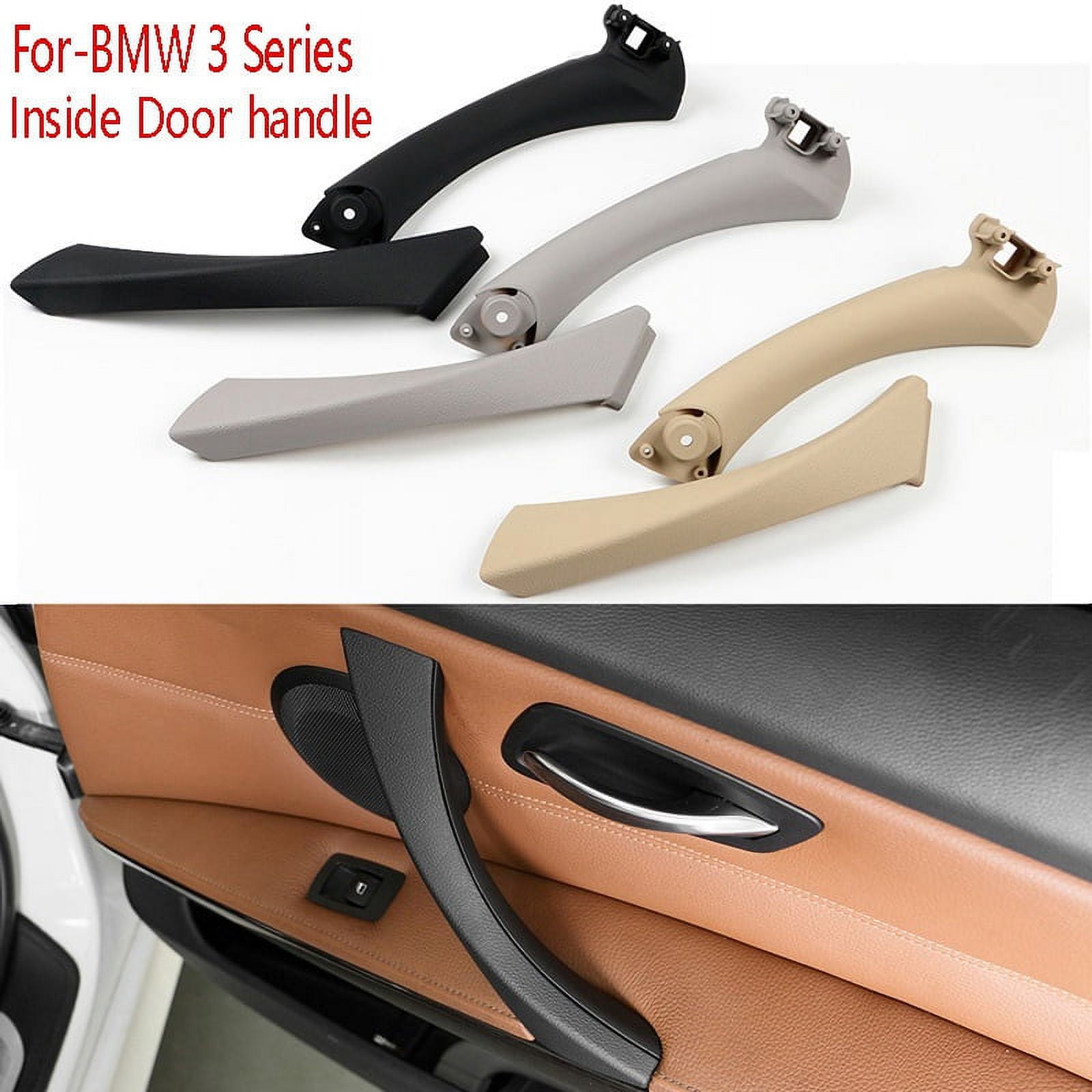 Car Right Interior Door Pull Handle with Cover Trim Replacement for- 3 ...