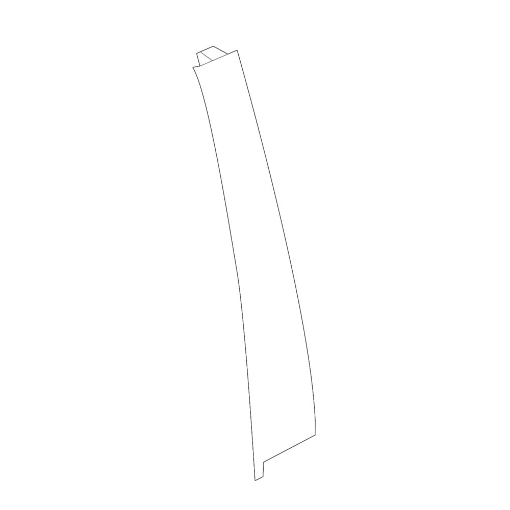 Car Right Rear Door Sash Garnish Assembly Repair For 17-21 Honda Civic ...