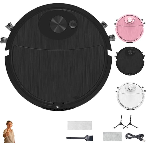 Car Robot Vacuum, 3 in 1 Rechargeable Automatic Smart Sweeping Robot ...