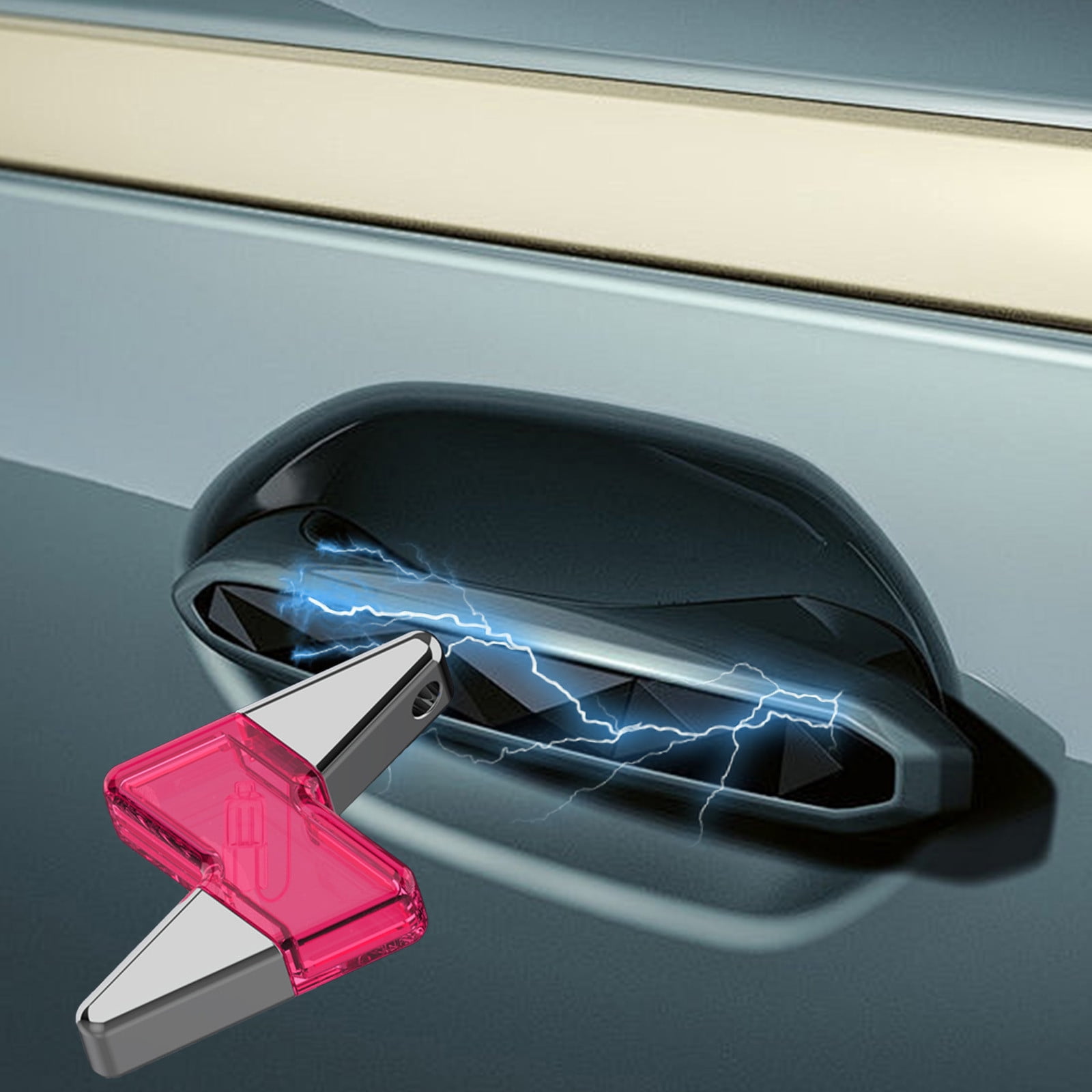 Car Rod To Expel Dead Electricity Keychain Dead Leach Multifunctional ...